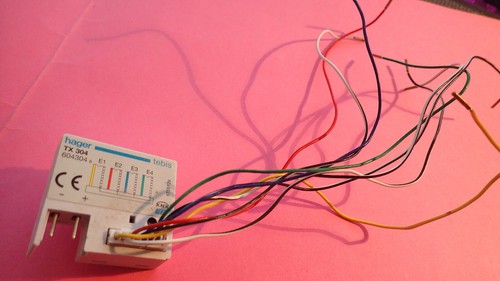 HAGER TX304 - Module 4 entrées à encastrer KNX EIB TEBIS Occasion | eBay