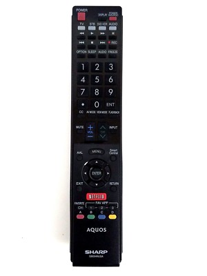 SHARP GB004WJSA Remote Control LC-80LE650U LC-80LE642U LC-80LE633U LC ...