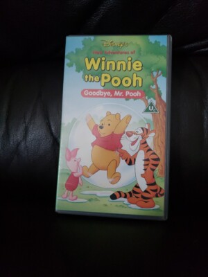 Winnie The Pooh - The New Adventures Of - Goodbye Mr. Pooh (VHS, 1993 ...