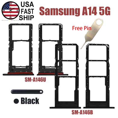 OEM SIM Card Tray MicroSD Holder Slot For Samsung Galaxy A14 5G SM ...