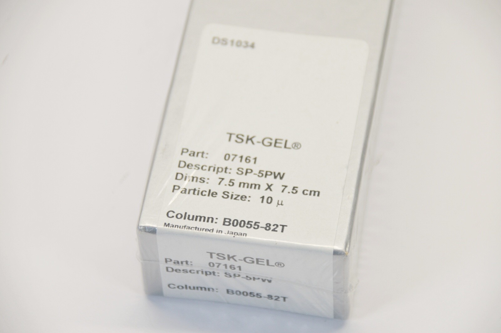 Tosoh TSKgel Sp-5pw 10um 7.5 X75 Mm for sale online | eBay