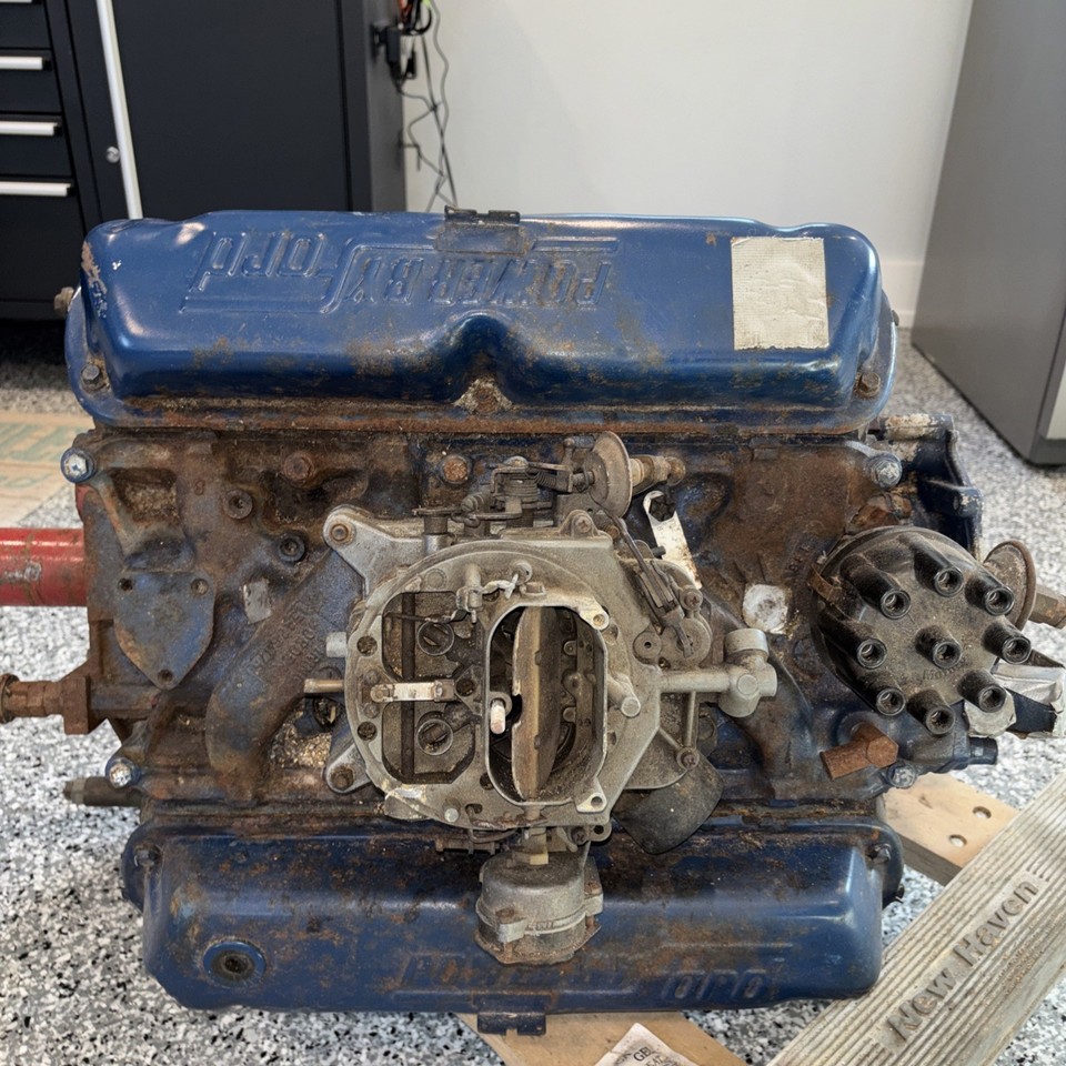 1968 J-Code Mustang 302 Engine. Rebuilt Motor Came Out of A 1968 Gt ...