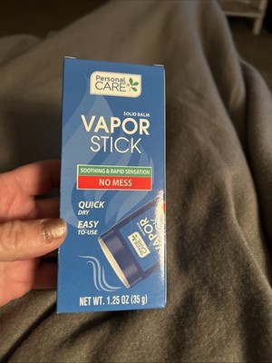 Vicks Vapo Stick Solid Balm 1.25 oz - Invisible No Mess Soothing ...