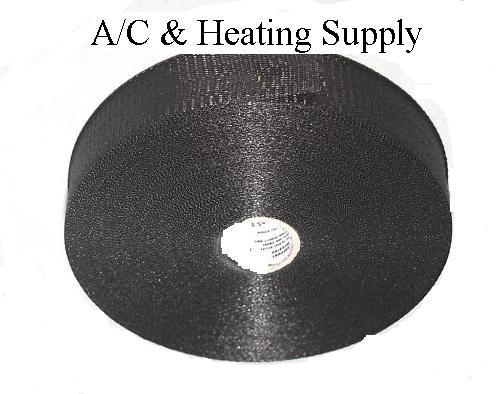 100 Feet Black Nylon Duct Strap 1 3/4" X 100 feet webbing STRING | eBay