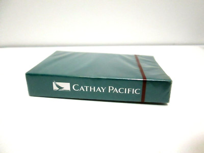 VTG NOS CATHAY PACIFIC PLAYING CARDS DECK SEALED NEW | eBay