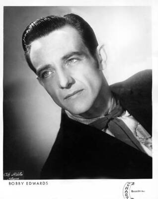 Bobby Edwards OLD PHOTO Music Band Singer Performer | eBay