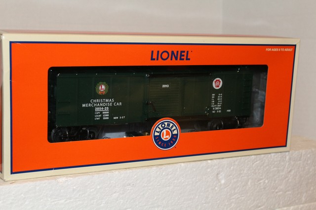 Lionel 27949 Christmas Pennsylvania Operating Merchandise Car 3854 O ...