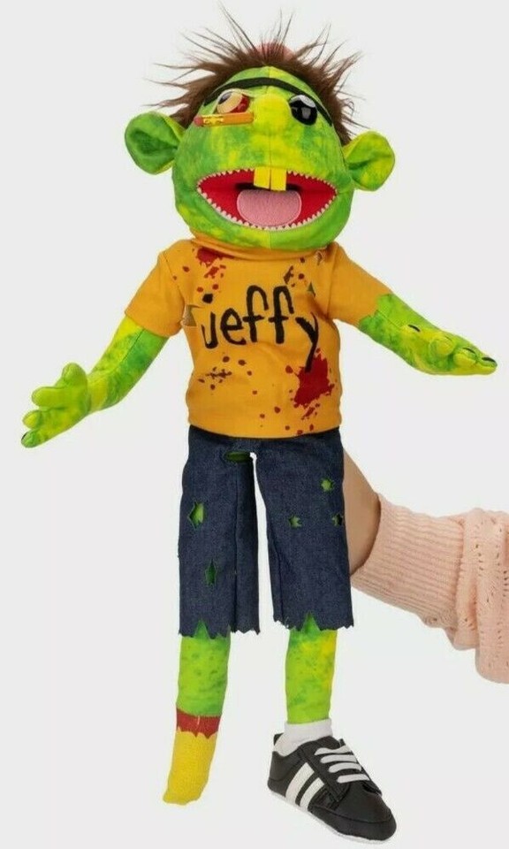 60CM Zombie Jeffy Puppet Authentic SML Merch Full Size Genuine Super ...