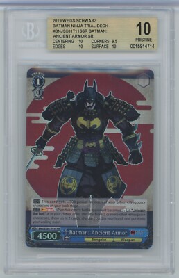 Weiss Schwarz Batman Ninja - Batman: Ancient Armor FOIL BNJ/SX01-T11S ...