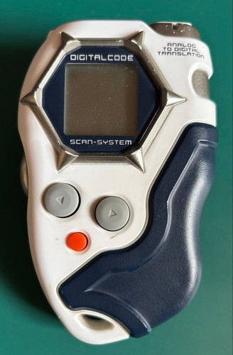 Digimon Digivice D-scanner / D-tector Ver 2.0 White blue Bandai for ...