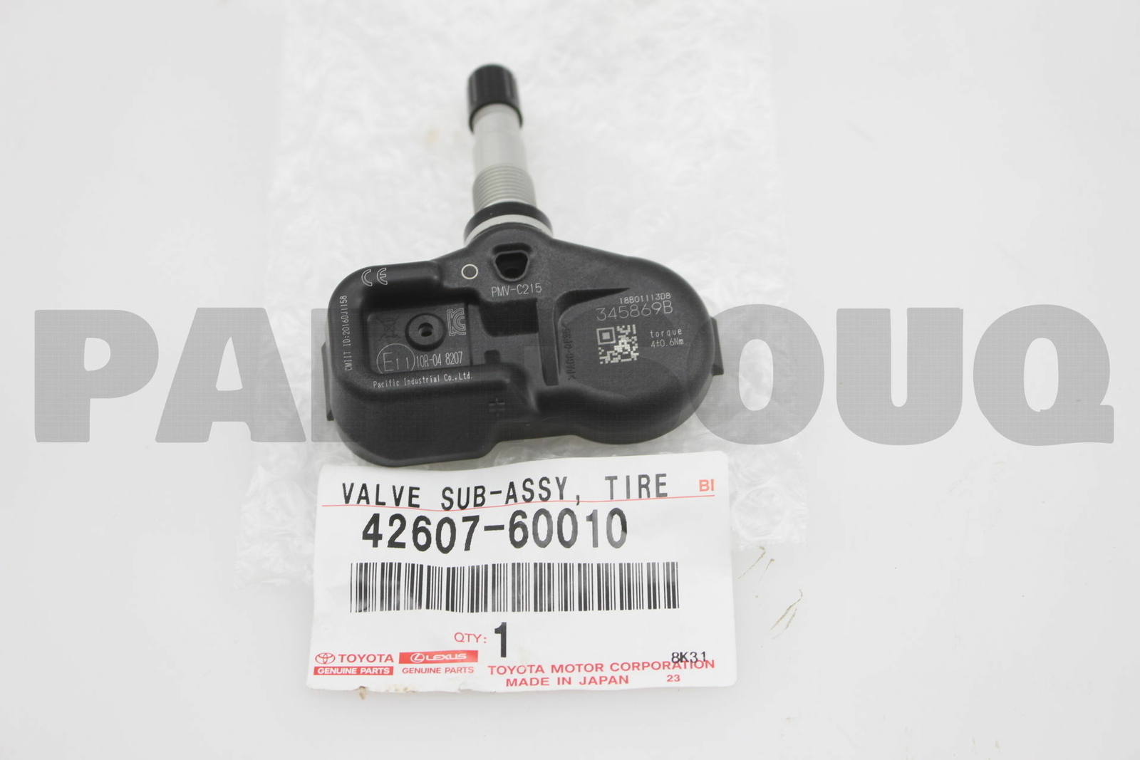 4260760010 Genuine Toyota VALVE SUB-ASSY, TIRE 42607-60010 | eBay