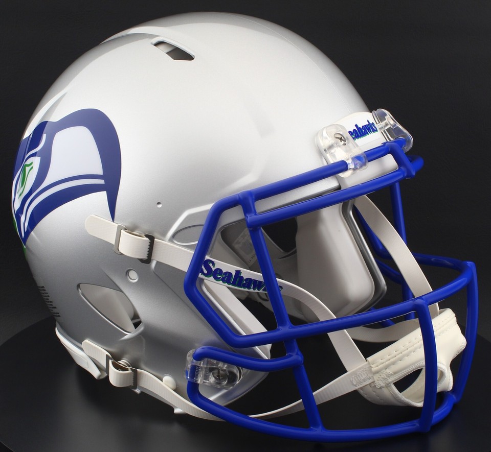 SEATTLE SEAHAWKS NFL Riddell Full Size REPLICA Throwback Football ...