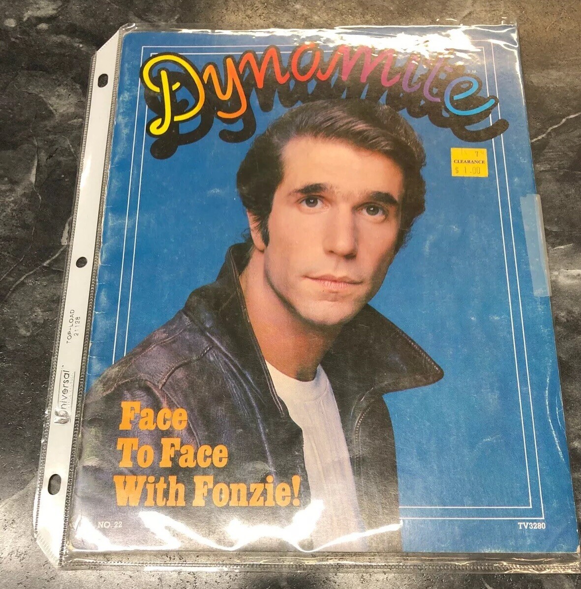 Vintage Dynamite Magazine 1976 No. 22 Fonzie | eBay