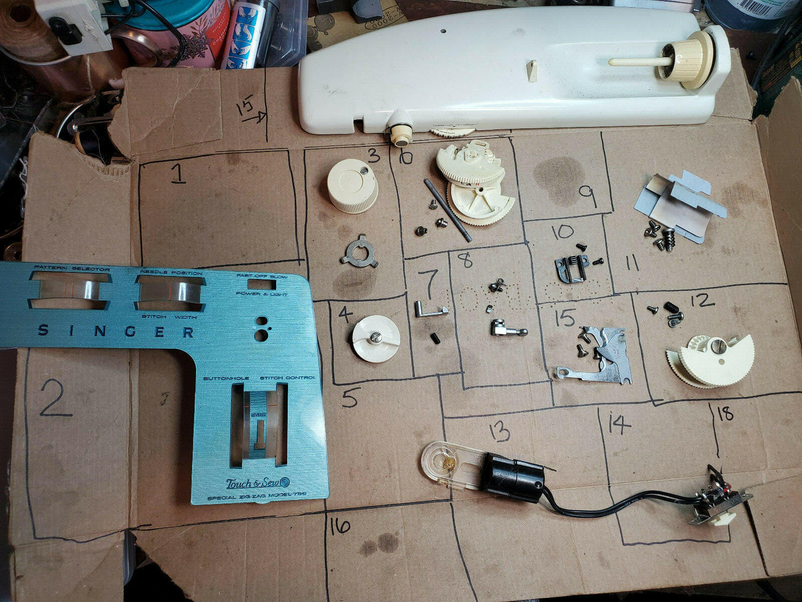 Singer 756 Sewing Machine Parts | eBay