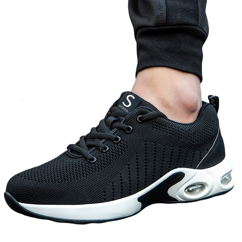 STEEL TOE CAP MENS WOMENS LIGHTWEIGHT SHOCK ABSORBING SAFETY TRAINERS ...