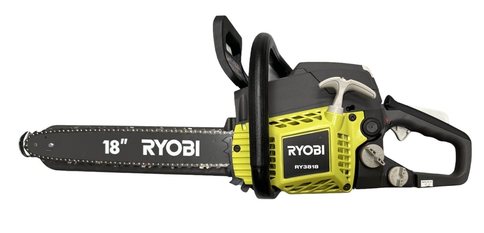 Ryobi RY3818 2-Cycle 18" 38cc Gas Chainsaw w/ Carrying Case | eBay