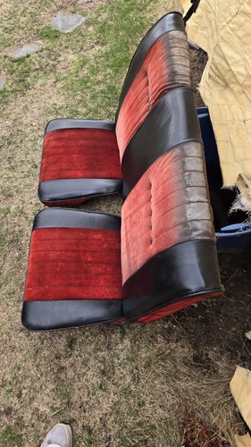 1970 -1981 CAMARO Z28 FIREBIRD TRANS AM REAR SEATS BACK SEATS OEM 3 PC ...