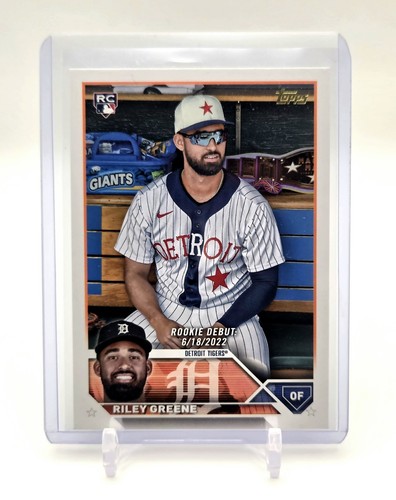 2023 Topps Riley Greene Rookie Debut Golden Mirror SSP | eBay