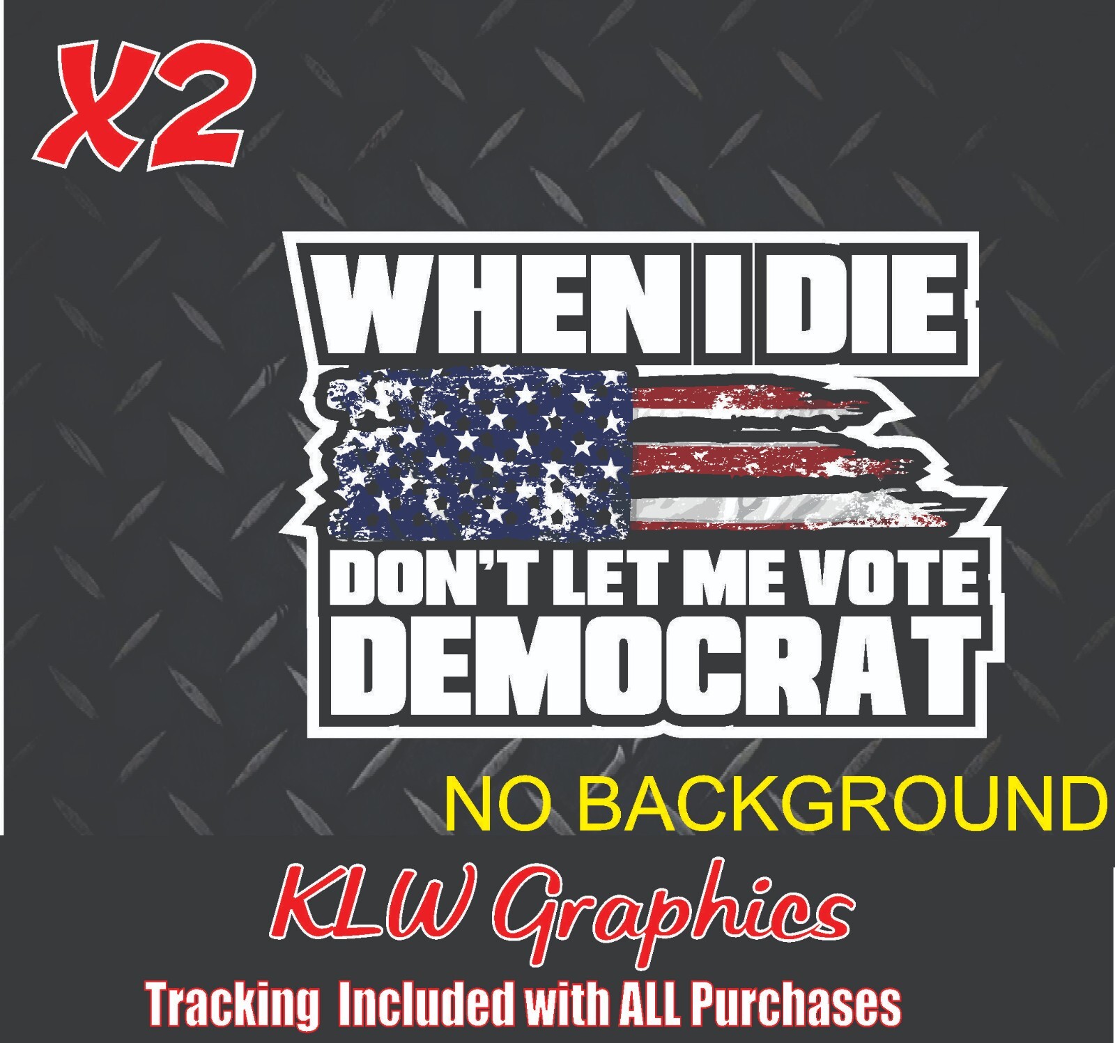 Don't Let Me Vote Democrat Decal Sticker American USA 2024 Felon Funny ...
