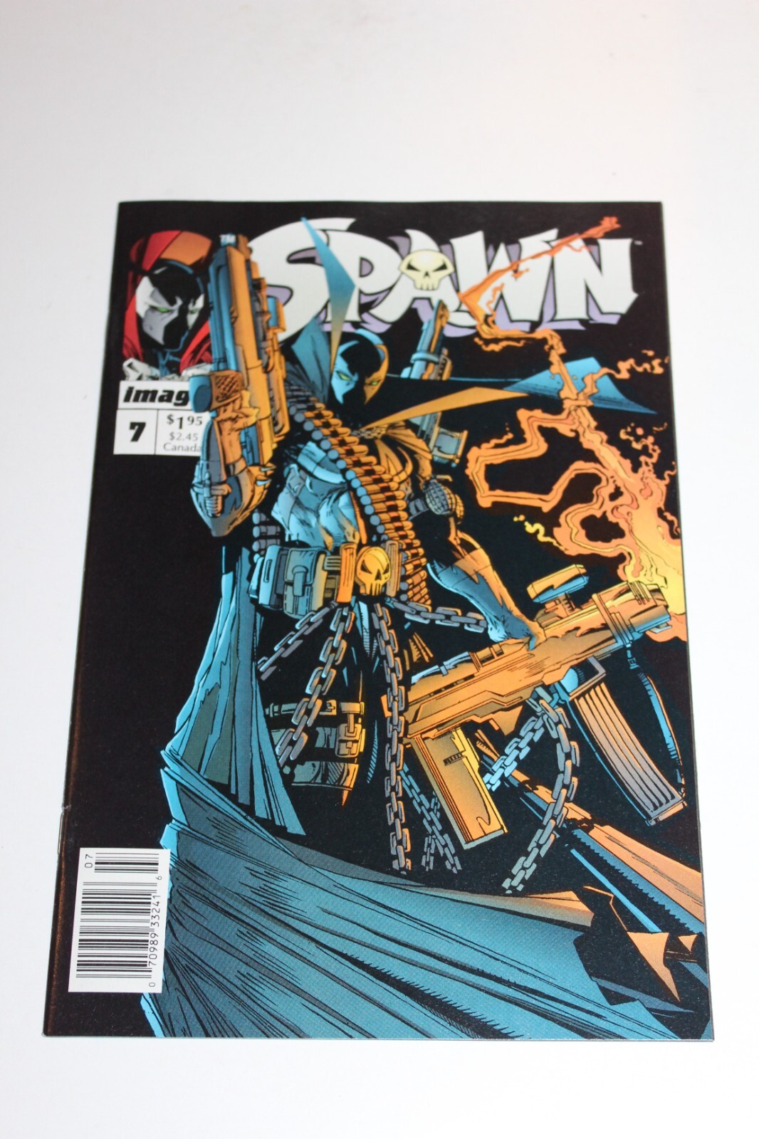 RARE Spawn 7 NEWSSTAND Variant 1:100 Low Print Run 1st Redeemer ...