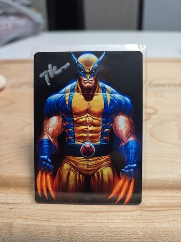 WOLVERINE METAL TRADING CARD SIGNED BY TYLER KIRKHAM TK!!! | eBay