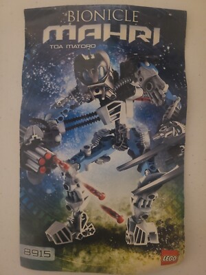 LEGO BIONICLE: Toa Matoro (8915) Mahri 100% Complete with Manual ...
