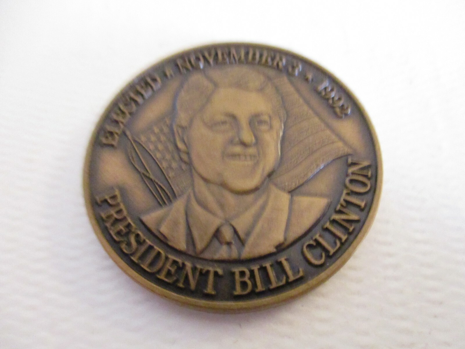 President Bill Clinton Presidential Roll of Honor Challenge Coin POTUS ...