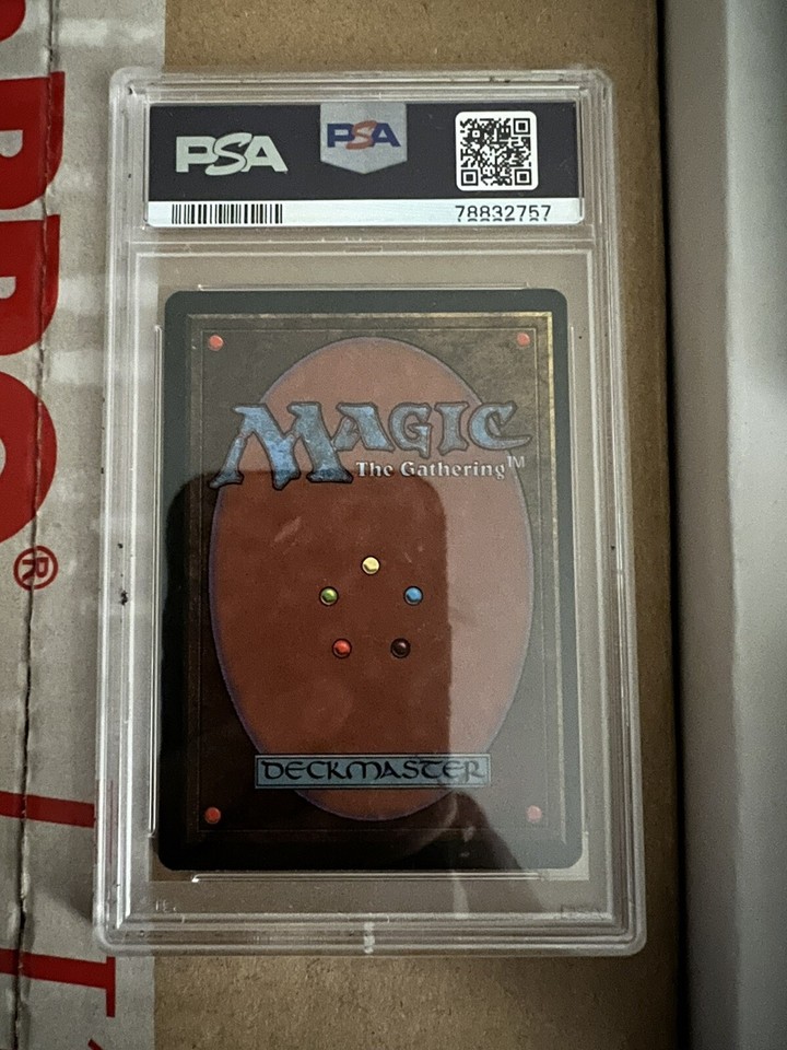 1994 MTG Magic the Gathering Revised Fastbond PSA 10 Gem Mint | eBay