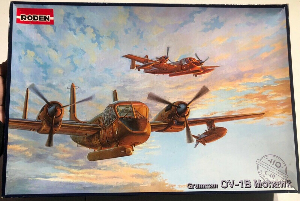 Roden 410 OV-1B Mohawk American Aircraft plastic model kit 1/48 | eBay