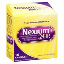 1 X Noxicid Same as Nexium Heartburn Reflux Gord Tablets 14 ...