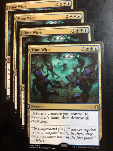 Time Wipe X4 War of the Spark MtG Ships Free!!! | eBay
