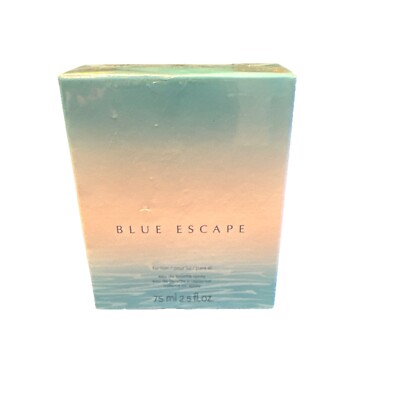 Avon Blue Escape for him Eau de Toilette 2.5 oz NIB | eBay