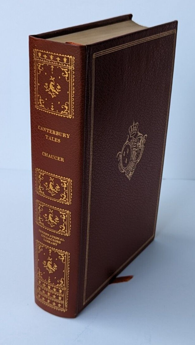 1934 Canterbury Tales Chaucer International Collectors Library Hardback ...