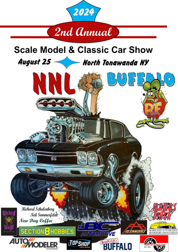 NNL Buffalo Model Car Show 2024 Commemorative Tee shirt Medium - X ...