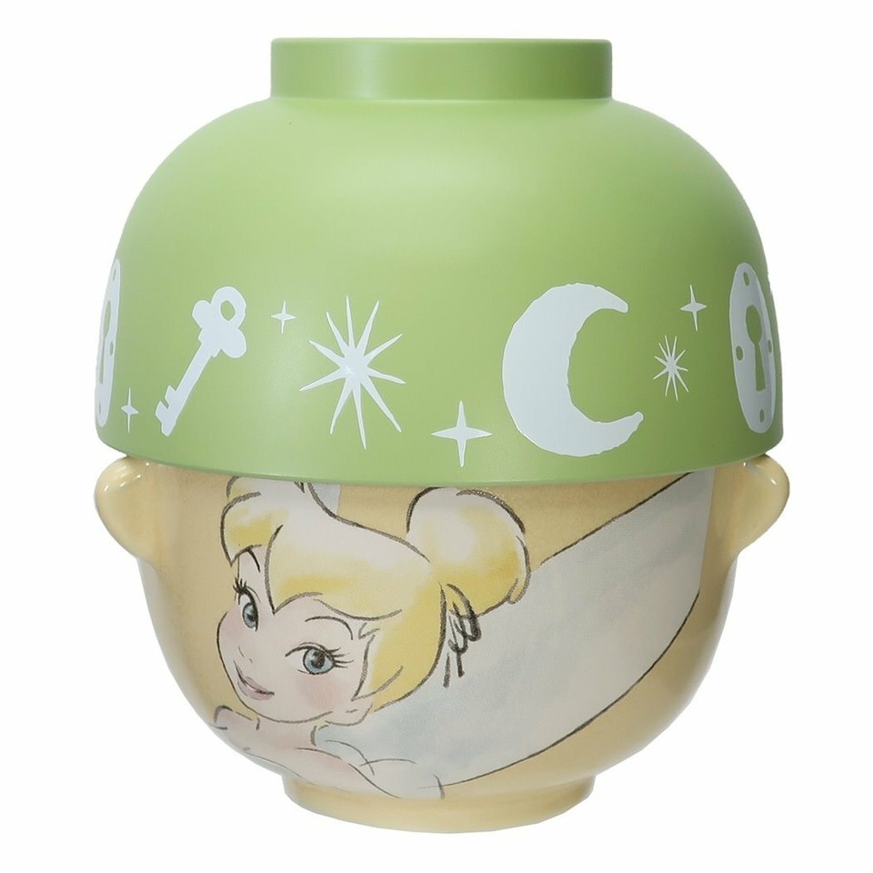 Disney Princess Tinker Bell Soup & Rice Bowl Set Mini Crayon Touch ...