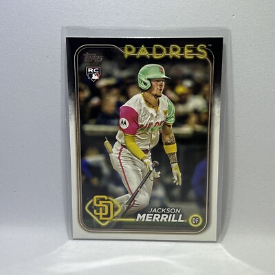 2024 Topps Update Jackson Merrill RC #US210 San Diego Padres | eBay