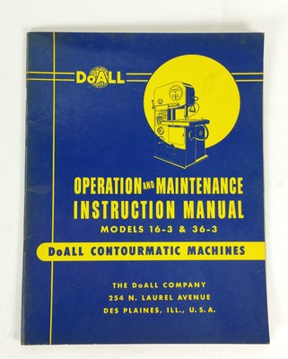 Manuals, Books & Plans - Doall