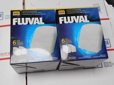 6-PACK ORIGINAL FLUVAL 304 305 306 404 405 406 WATER POLISHING PAD ...