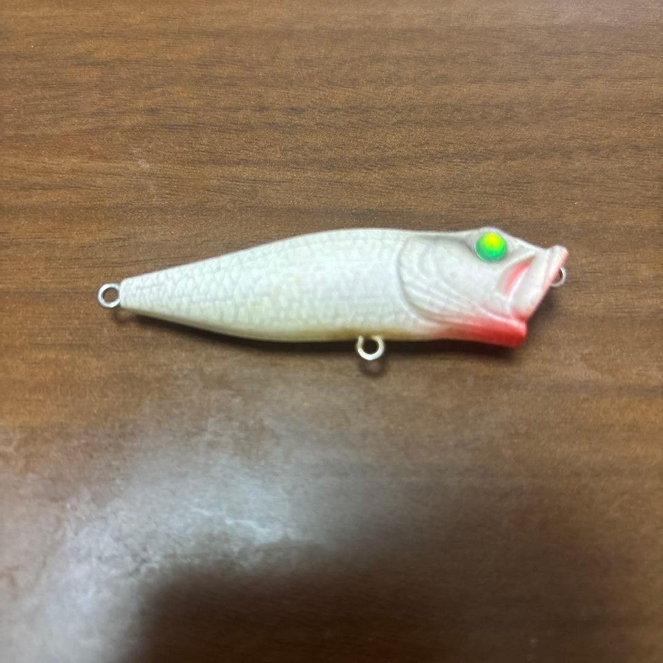 Megabass Pop X SP-C White Butterfly Used Fishing Lure | eBay