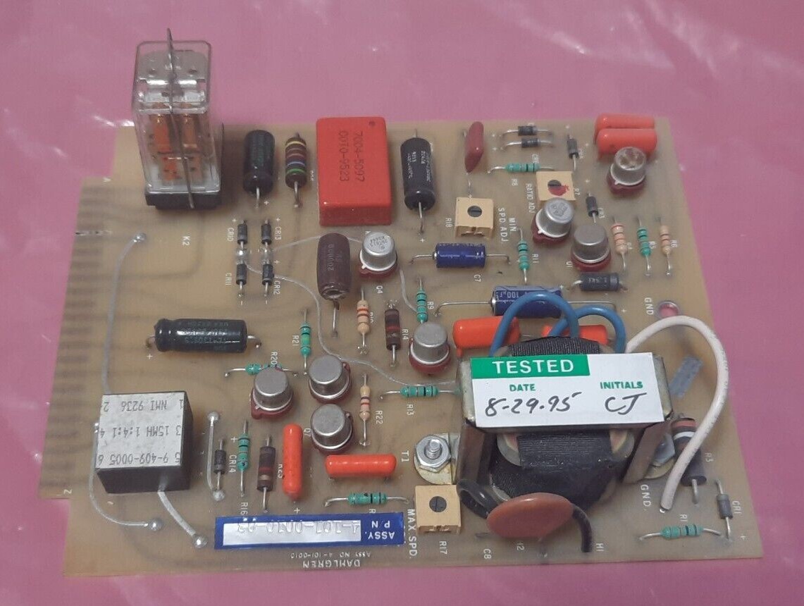 DAHLGREN #4-101-0010-03 CONTROL BOARD (UNTESTED) J232B | eBay