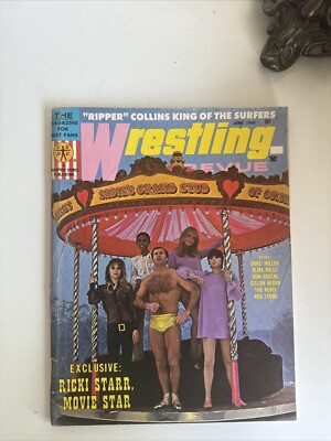 Vintage 1960s Wrestling Revue June 1968 Ripper Collins Ricki Star Red ...
