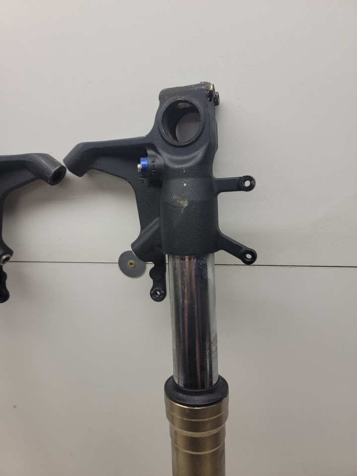 2006 2007 06-07 YAMAHA YZF R6 R6R OEM FRONT FORKS SHOCK SUSPENSION STR8 ...