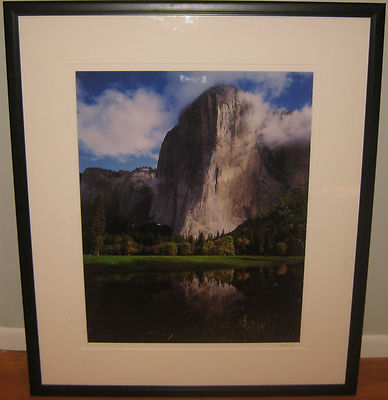 Fine MARC MUENCH 'El Capitan Reflections' YOSEMITE SIGNED PHOTOGRAPH ...