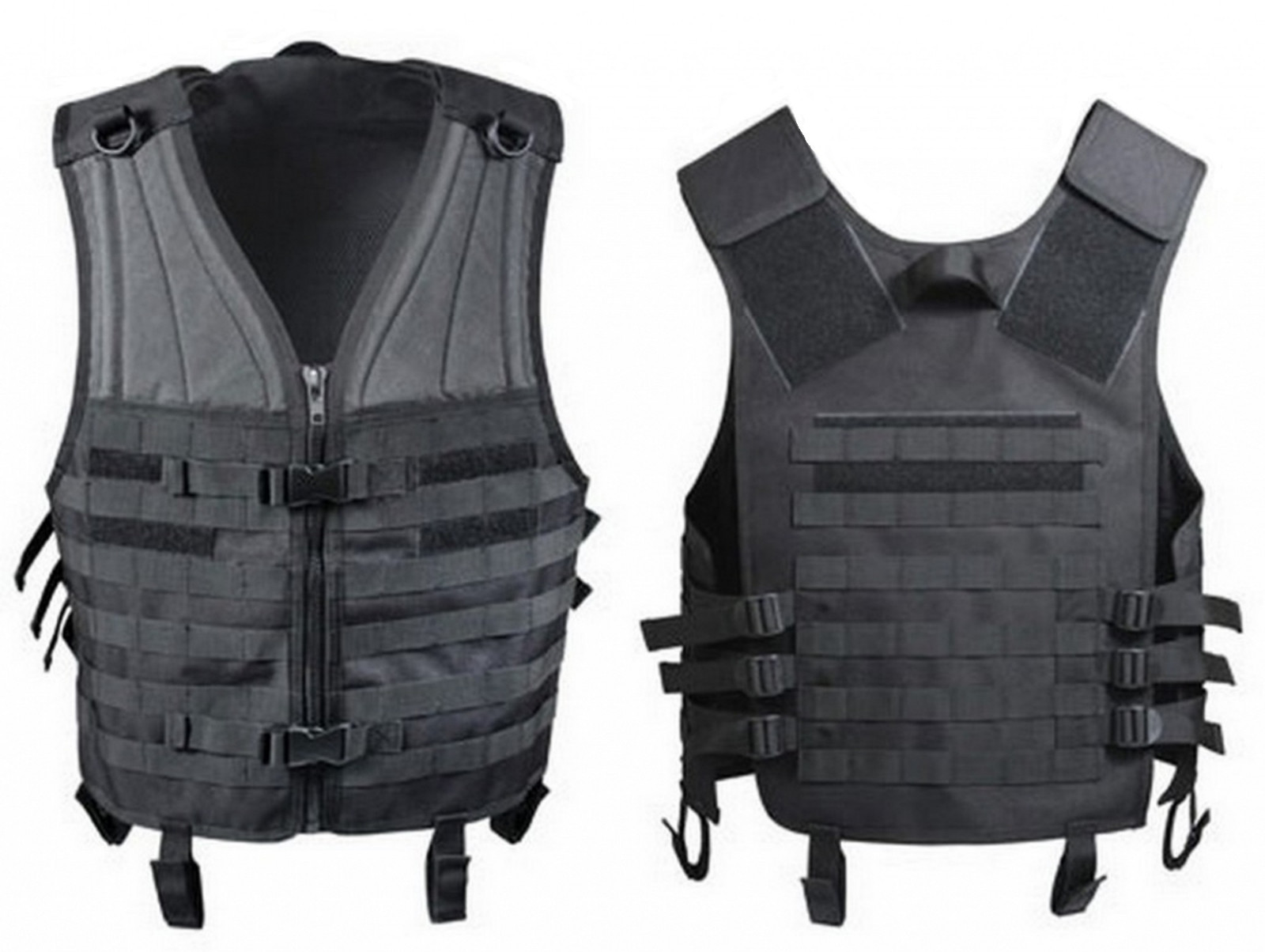 Modular Tactical MOLLE VEST Military Combat Hunting Army Airsoft ...