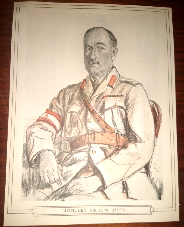 Field Marshal Sir Claud William Jacob (1863-1948) Signed Letter ...