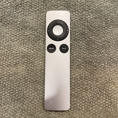 Apple TV Remote - Silver Used No Battery | eBay