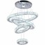 Modern LED Chandelier Crystal Ring Chandelier LED Pendant Light for ...