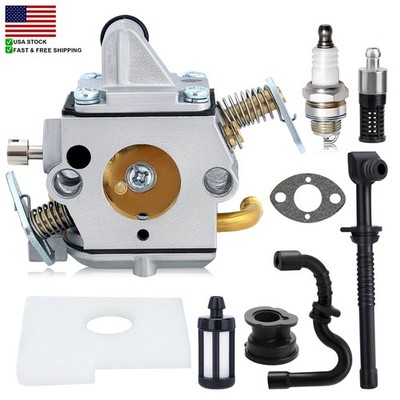 MS170 MS180 Carburetor For Stihl 017 018 C1Q - S57 Chainsaw with Tune ...