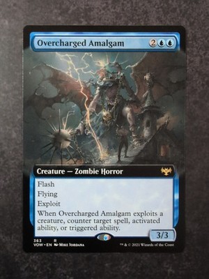 Overcharged Amalgam (Extended Art) Innistrad: Crimson Vow Regular | eBay