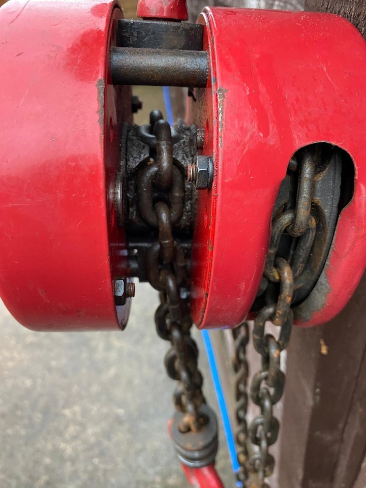 FERM CHAIN BLOCK AND TACKLE HOIST LIFTING 1 TON 1000KG | eBay UK
